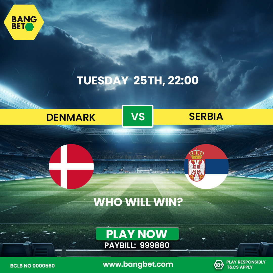 Denmark vs. Serbia: The Battle for Knockout Qualification | Bangbet Kenya Sports Betting ...