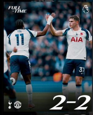 Tottenham vs Manchester United: Late Drama Sees Premier League Thriller ...