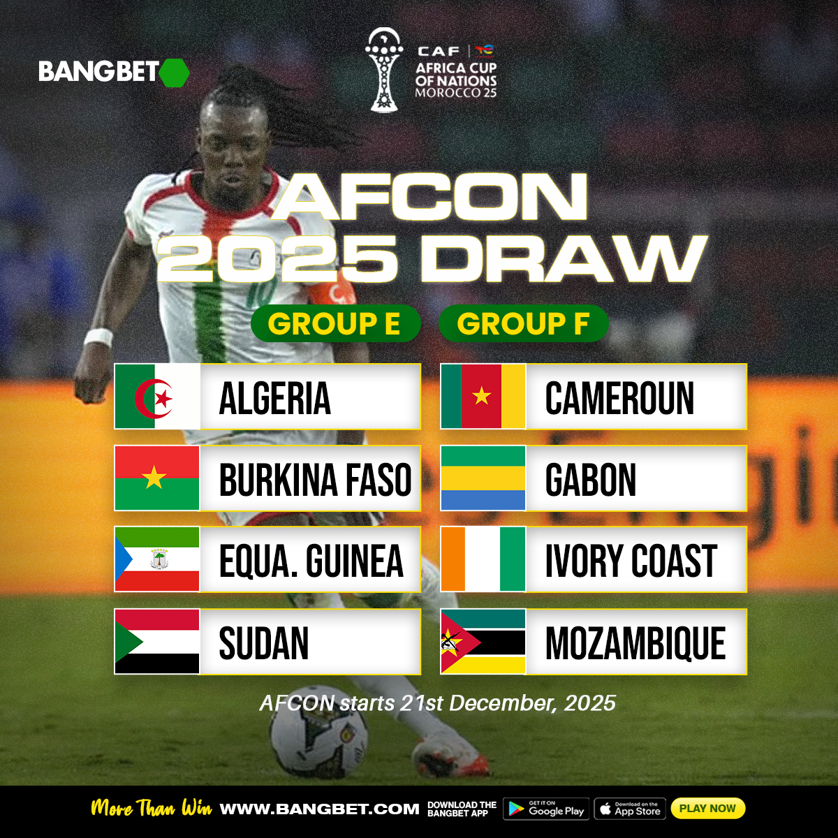 AFCON 2025 Group E & F In-Depth Preview as African Stars Return Home ...